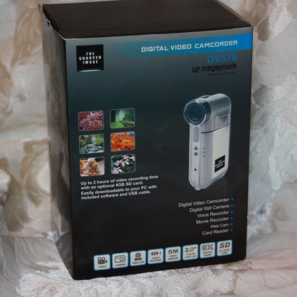 Sharper Image | Cameras, Photo & Video | New Sharper Image Digital Video Camcorder Dv58 | Poshmark